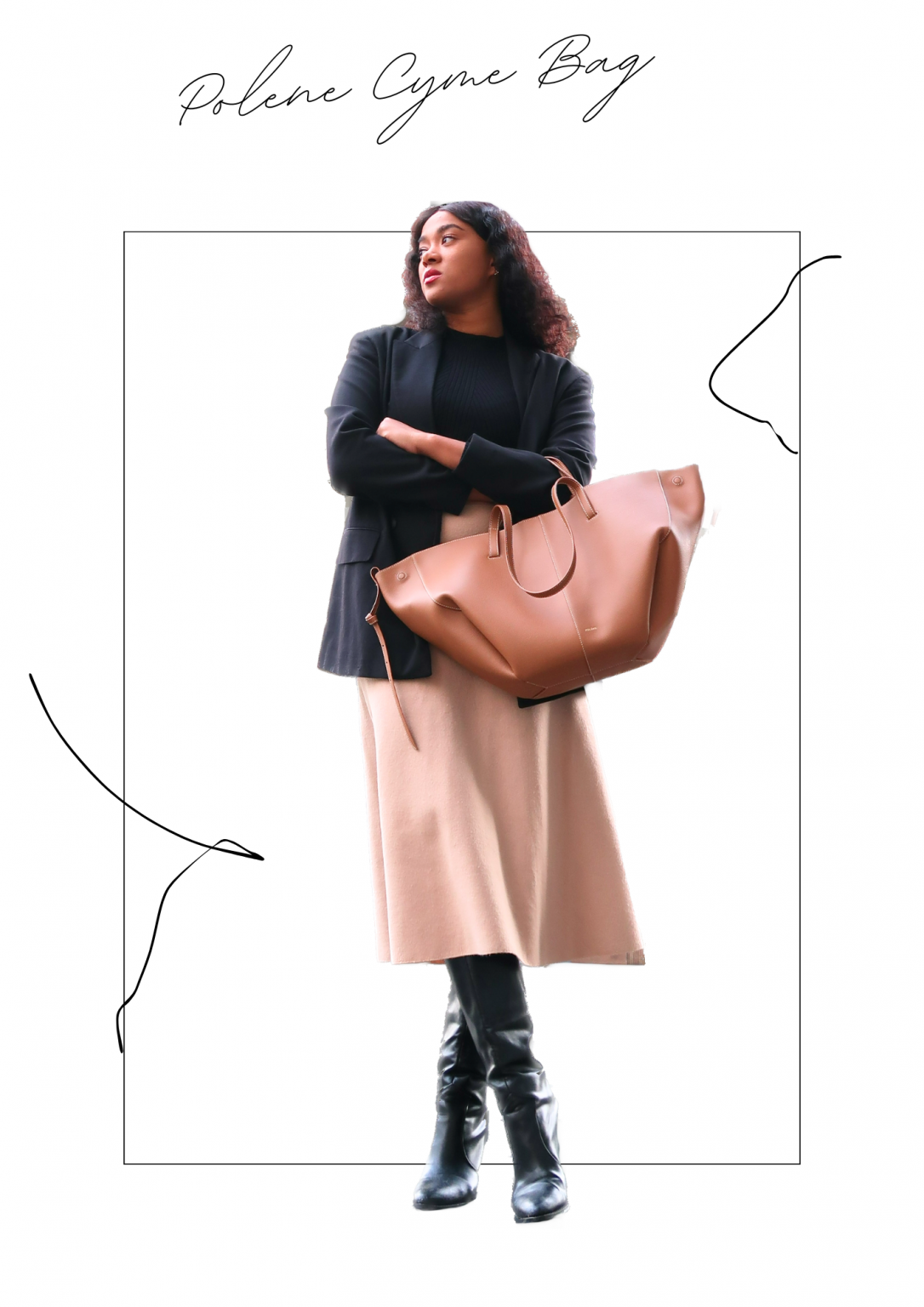 Stying my new Polene Cyme Bag - Meet Miri